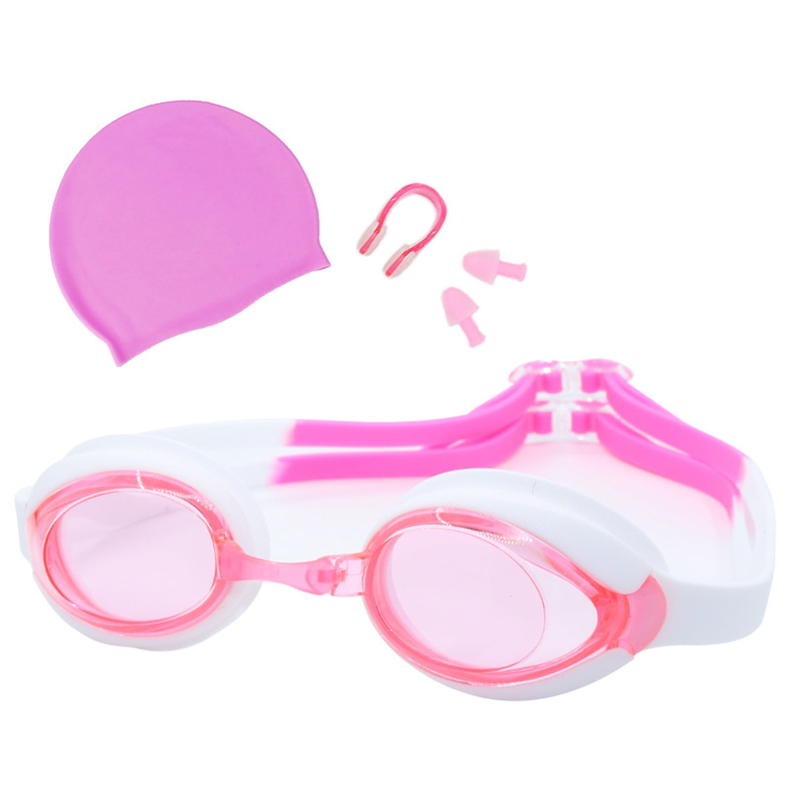 FaLX Set of Swimming Goggles - Ergonomic Design, High Clarity ...