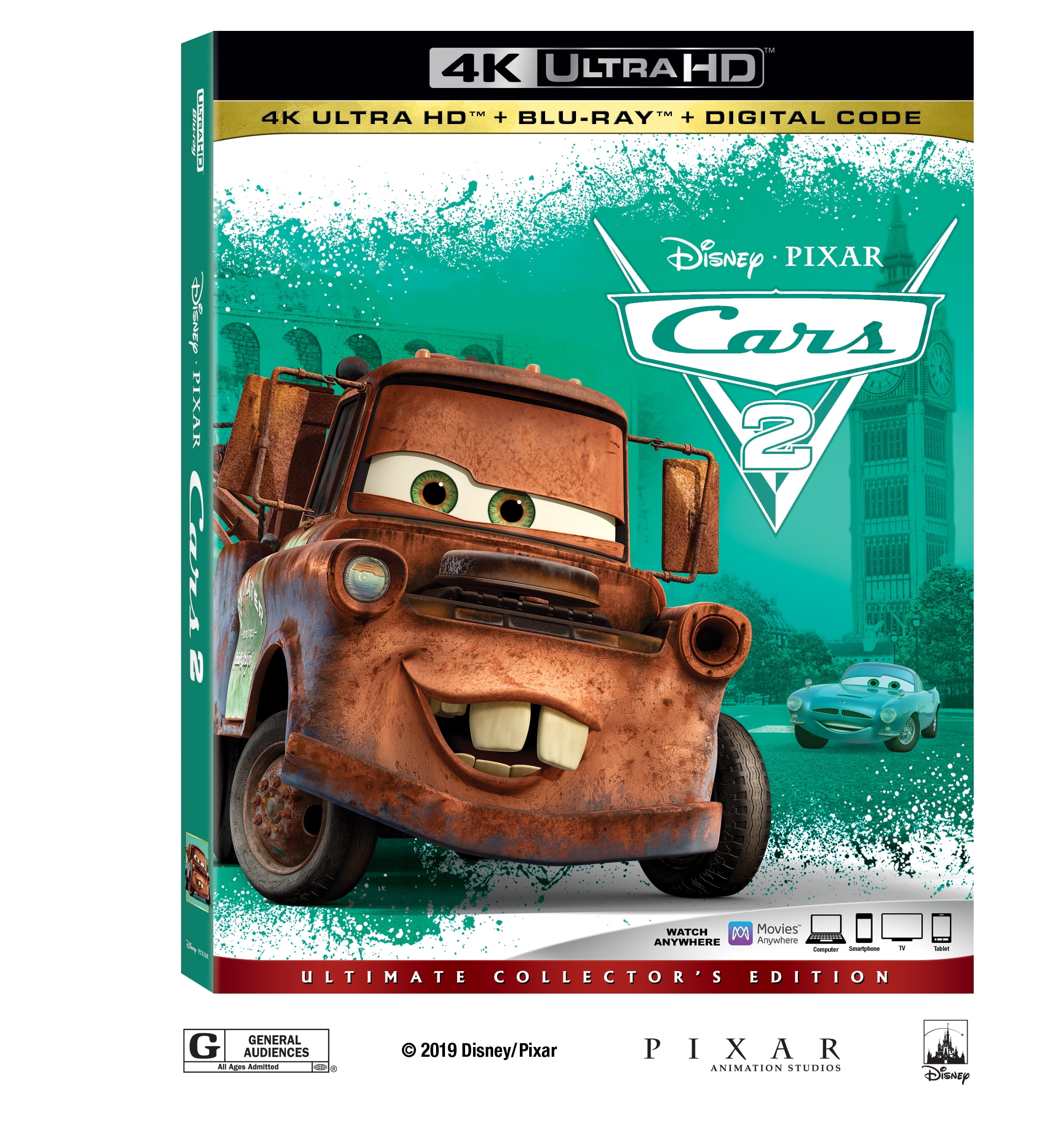 Cars 2 (4K Ultra HD + Blu-ray + Digital Copy) - Walmart.com Cars 2 (4K Ultra HD + Blu-ray + Digital Copy) - Walmart.com