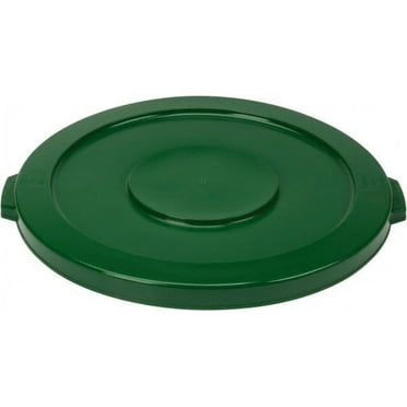 Rubbermaid Commercial Products FG260900GRAY Brute Heavy-Duty Round ...