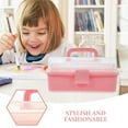 Three Layer Storage Box Foldable Boxes Bins Wear-resistant Desk ...