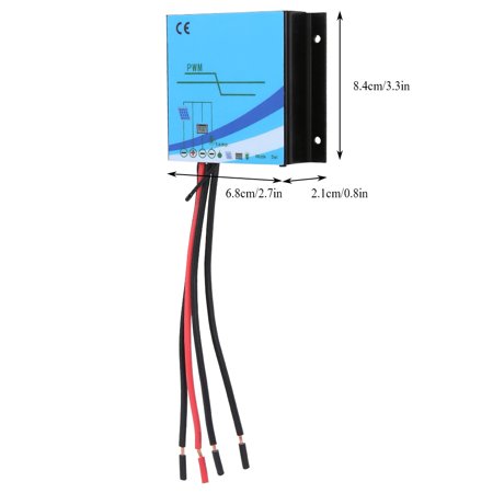 Solar Controller, 12V 24V Waterproof Solar Controllers Solar Charge ...