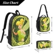 3 Piece High Capacity Bookbag Peter Cartoon Pan Backpack Set Travel ...