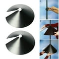 2 Pieces 2/14/16/18 Inch Squirrel Baffle,Foldable Squirrel Cover To ...