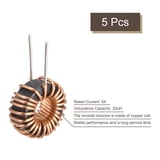 Toroid Inductance Copper Coil Vertical Inductor 33uH 5A for DIY Pack of ...