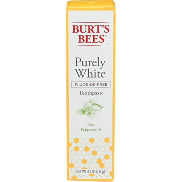 Burts Bees, Toothpaste Fluoride Free Purely White, 4.7 Ounce - Walmart.ca