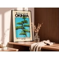 Affixzi Vintage Okinawa Japan Travel Print - Warm Cape Hedo Poster with ...