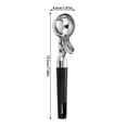 Ice Cream Scoop - 304 Stainless Steel, Dishwasher Safe, Thickened Non ...