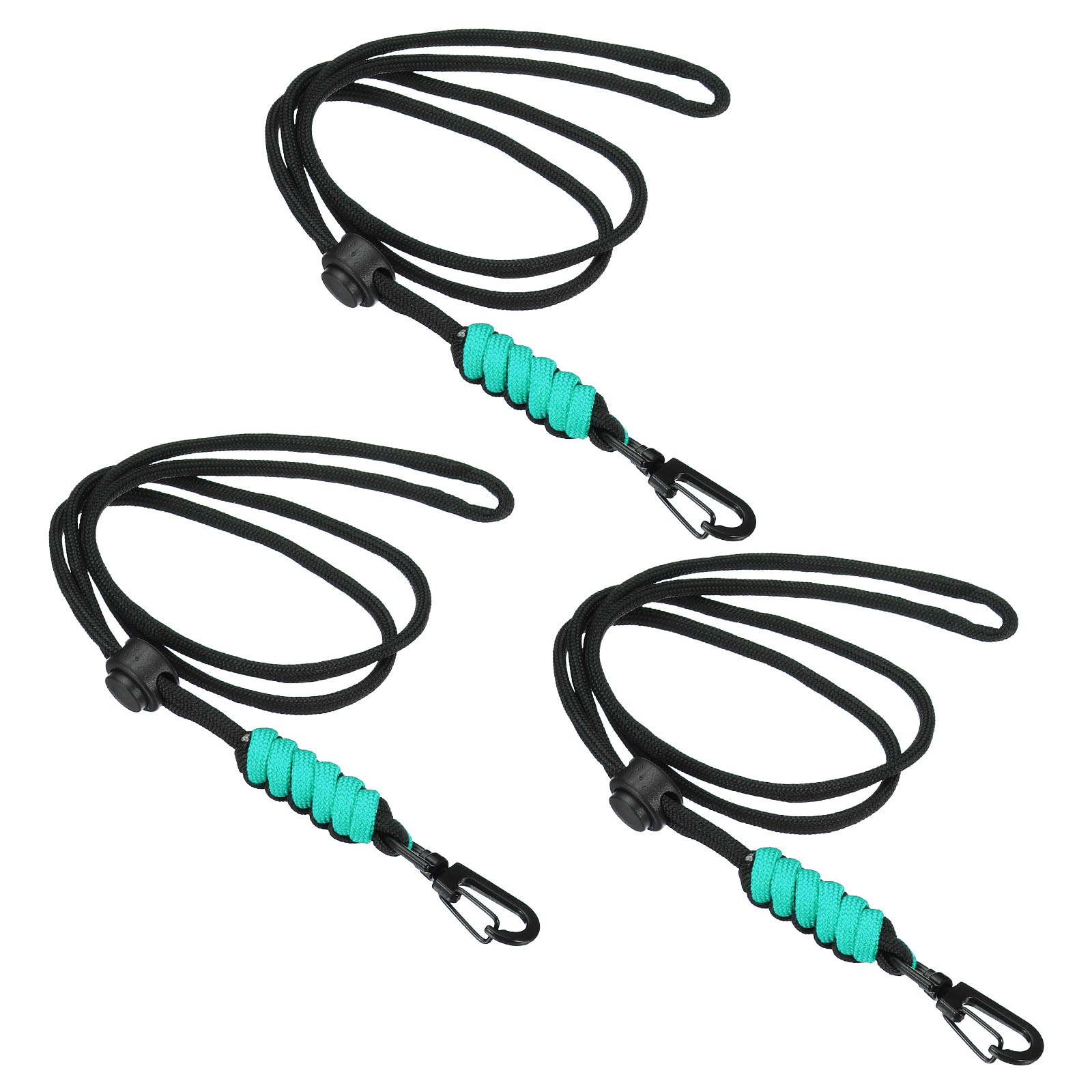 Uxcell Neck Lanyard Badge Lanyards Adjustable Long Strap Card Holder ...