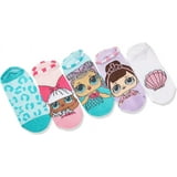 L.O.L. Surprise! girls Lol Surprise! 5 Pack No Show Socks, Assorted ...