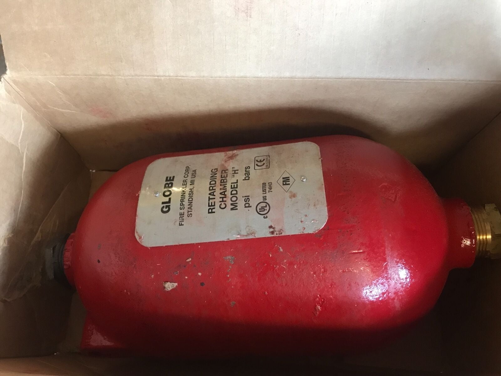 Globe Fire Sprinkler 323350 RETARDING CHAMBER MODEL H, - Walmart.com