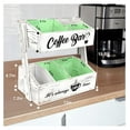 Coffee Bar Accessories Organizer and Storage Countertop, Kitchen ...
