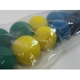 Sky Bounce Multi Color Handball Set of 12 (1 Dozen) Balls (Blue-Green ...
