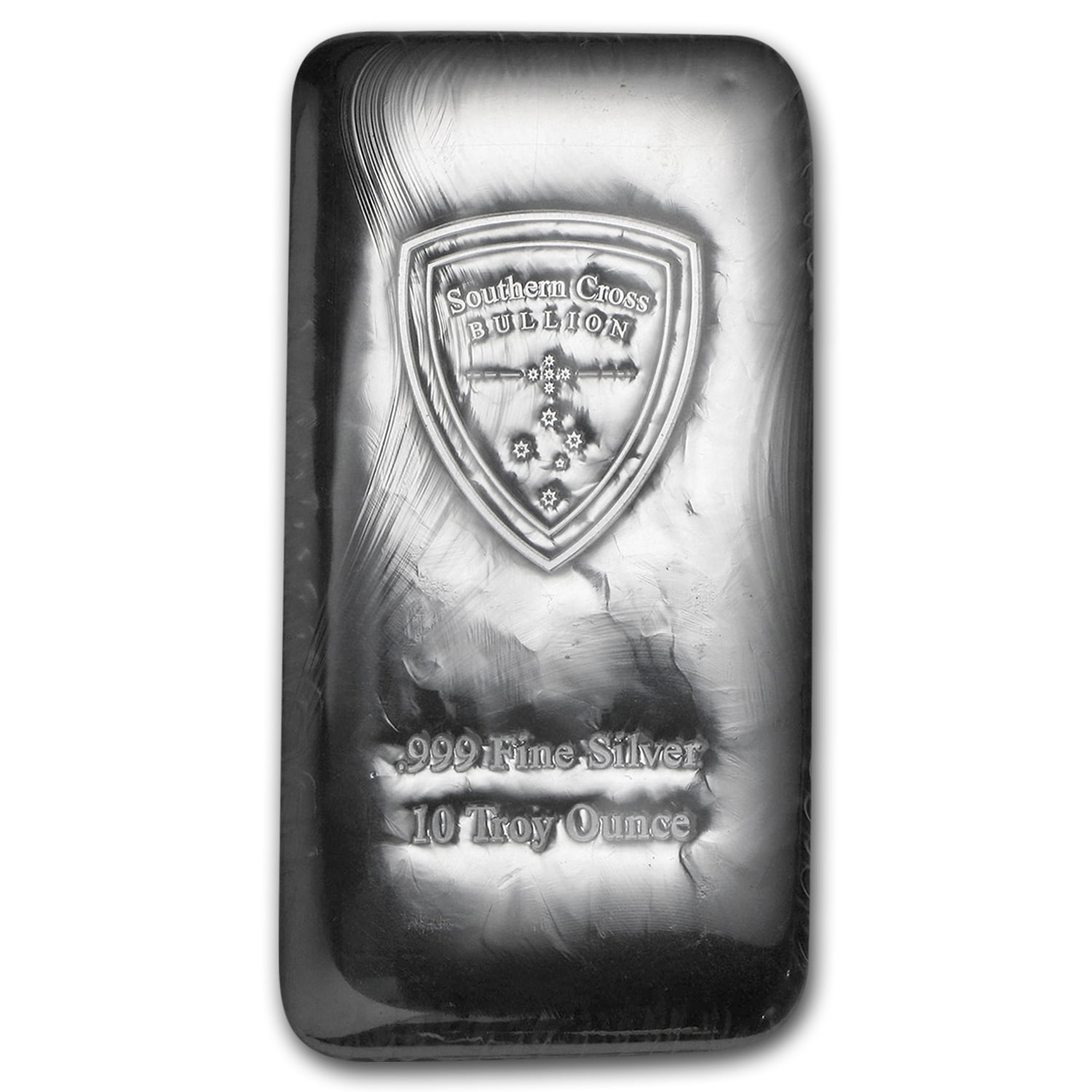 10 oz Silver Bar - Southern Cross Bullion (Cast) - Walmart.com