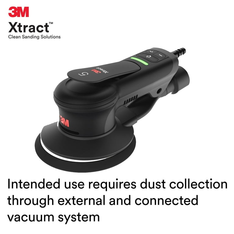 3M Xtract Electric Random Orbital Sander 88758 5 in Central Vacuum Walmart