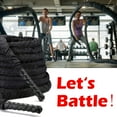 IMAGE Upgraded Durable Battle Rope Workout Training Undulation Rope ...