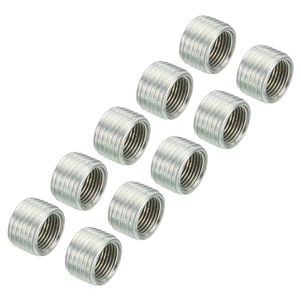 Uxcell M16x1.5mm to M12x1mm Thread Adapters Sleeve Reducing Nut 10mm ...