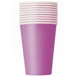 Purple Paper 12oz Cups, 10ct - Walmart.com