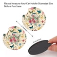Car Cup Holder Pads 2 Pack Neoprene Coasters For Car Interior Non-Slip ...