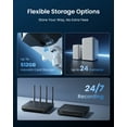 Reolink Duo 3 WiFi 16MP Wifi 6 Plug-in Camera with 180° Panorama,Motion ...