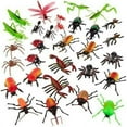 Big Bucket Toy Bug Action Figure Set - 30pc, 15 Unique Insects (Ants ...
