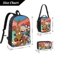 Backpack 3Pcs Set, Fashion Large Capacity Travel Laptop Bag, Cute ...