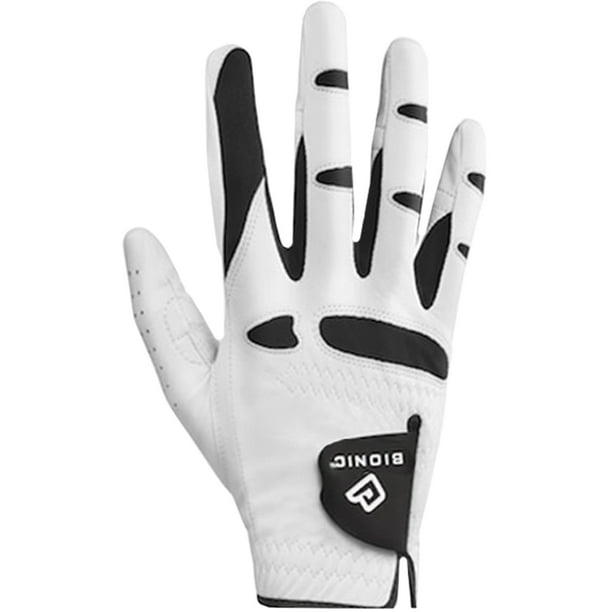 Bionic Men's StableGrip Natural Fit Right Hand Golf Glove - White/Black ... Bionic Men's StableGrip Natural Fit Right Hand Golf Glove - White/Black ...