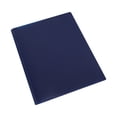 Plastic Poly Folders with 3 Prongs, Durable File Document Folders with ...