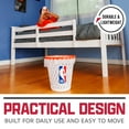 Franklin Sports NBA Mini Hoop Waste Bin – 11" Basketball-Themed Trash ...
