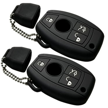 Dobrev Black 4 Buttons Silicone Case Protector Key Fob Smart Car Remote ...
