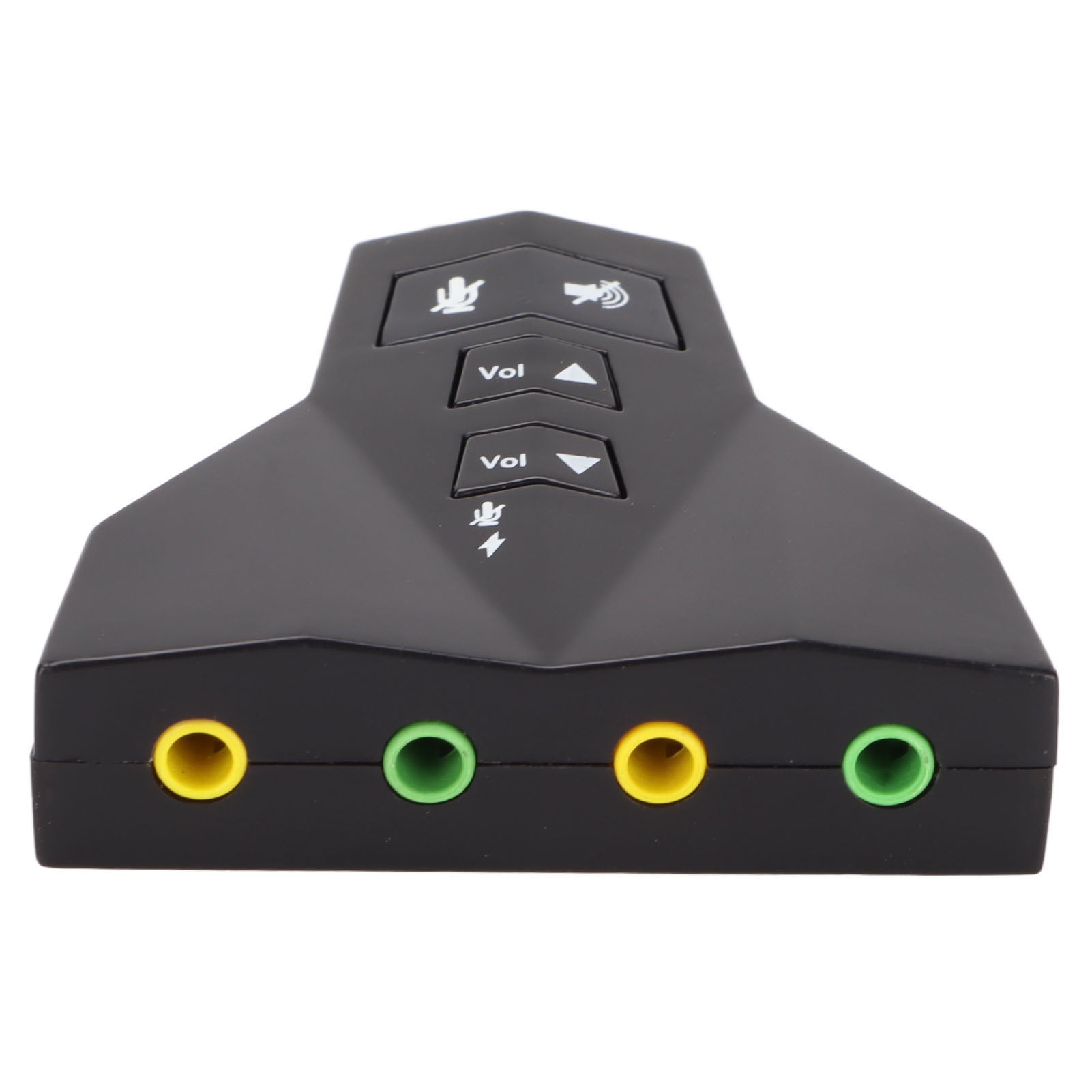 Herwey USB Sound Card Virtual 7.1 Channel External Stereo Sound Adapter ...