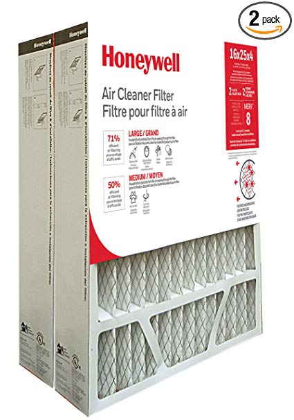 Honeywell Home MicroDefense AC Furnace Air Filter 16 X 25 X 4 MERV 8 2 Honeywell Home MicroDefense AC Furnace Air Filter 16 X 25 X 4 MERV 8 2