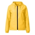 ZZwxWA Packable Rain Jacket Women with Hood Lightweight Waterproof ...