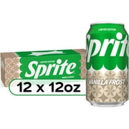 Sprite Vanilla Frost Sprite 12 Pack, 12 oz Caffeine-Free Can - Walmart.com