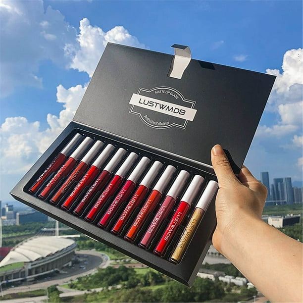 drppepioner Decor Clearance Colors Matte Lipstick Gift Box Set for Girl ...