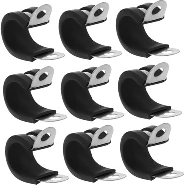 Deka / East Penn 00184 CLAMP, CHROME- PLTD STEEL HD RED/BLK 2/CD ...
