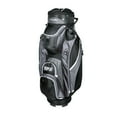 PowerBilt Golf TPS 5400 14-Way Divided Top Cart Bag, Black/Charcoal ...