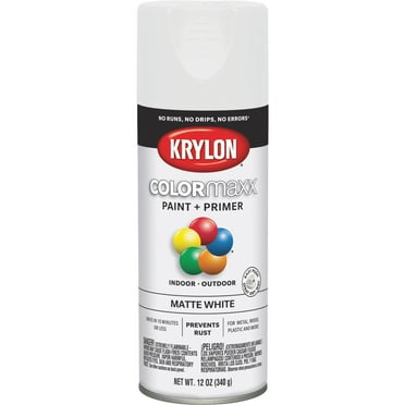 Krylon COLORmaxx Brush On, Gloss, White, 1 Quart - Walmart.com