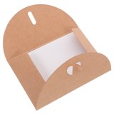 OUNONA 40 Sets of Heart Clasp Mini Envelopes Vintage Style Blank ...