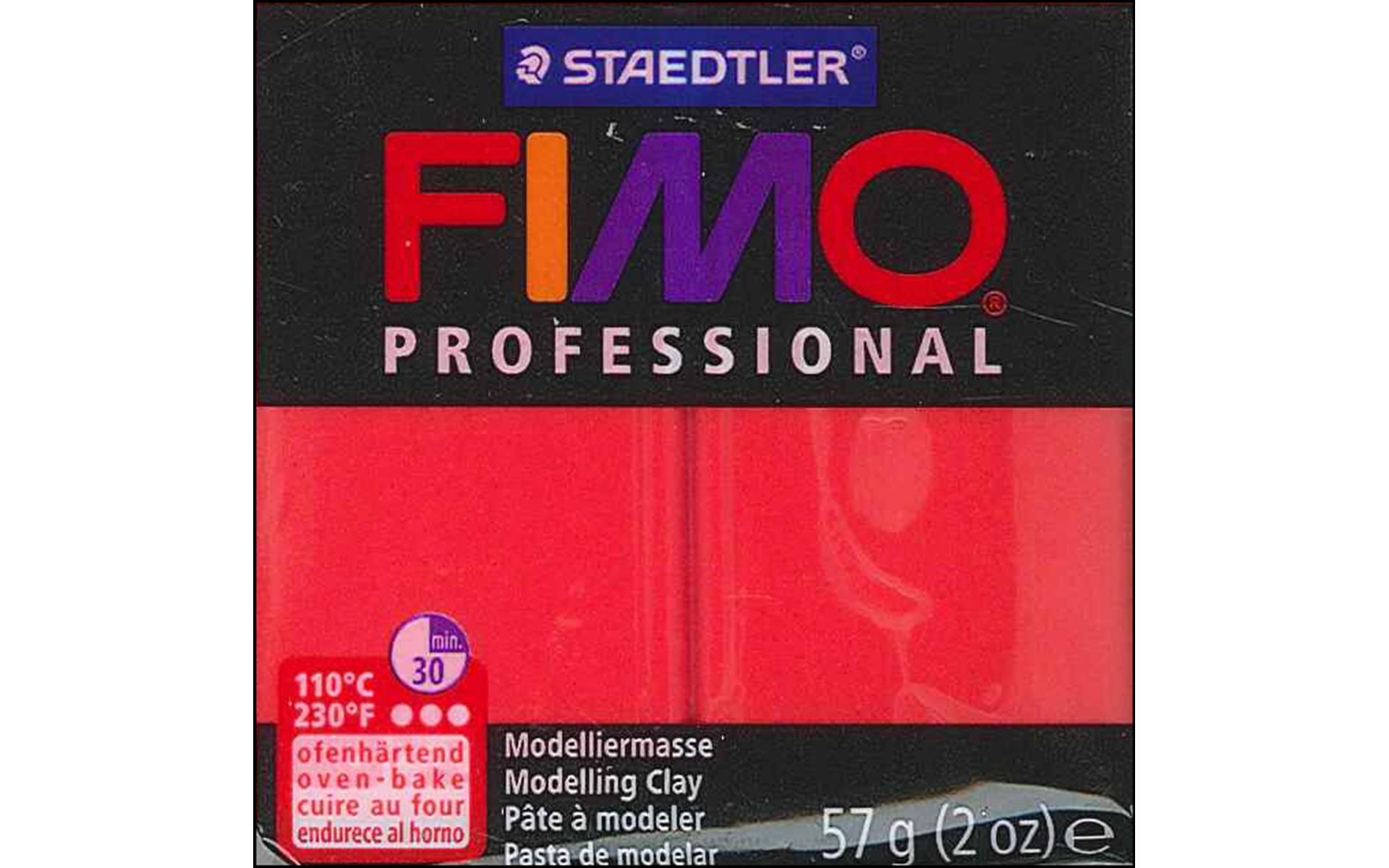 Fimo Professional Clay 57gm True Red - Walmart.com