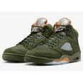 Nike Air Jordan 5 Retro Army Olive/Solar Orange DD0587-308 Men's Size ...