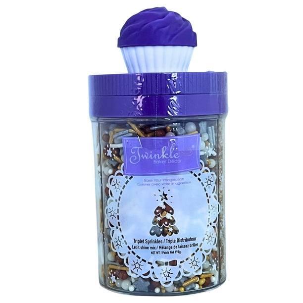 Twinkle Sprinkles Triplet Let It Shine 205g, Triplet Sprinkles Let it Shine Mix - Walmart.ca