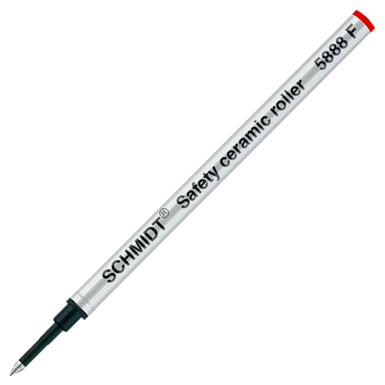 Schmidt 5888 Rollerball Metal Refill - Red Ink Fine Tip - Walmart.com
