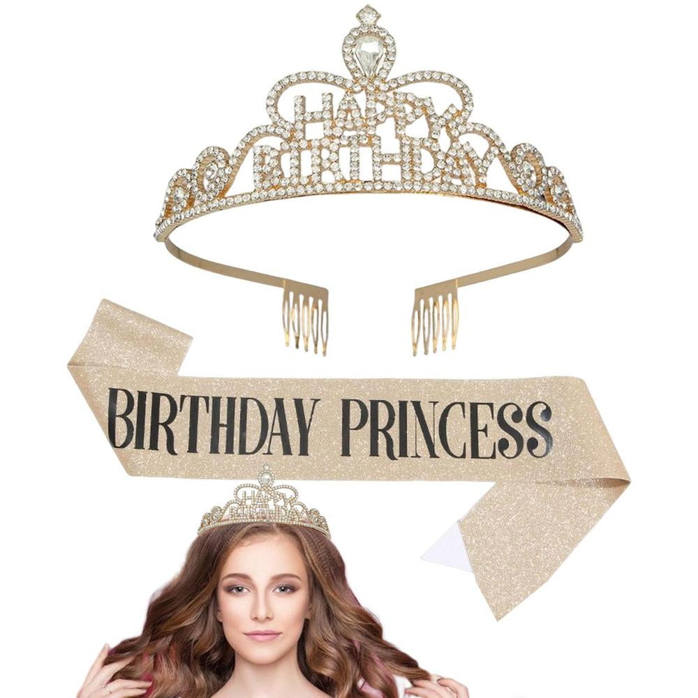Happy Birthday Princess Crown