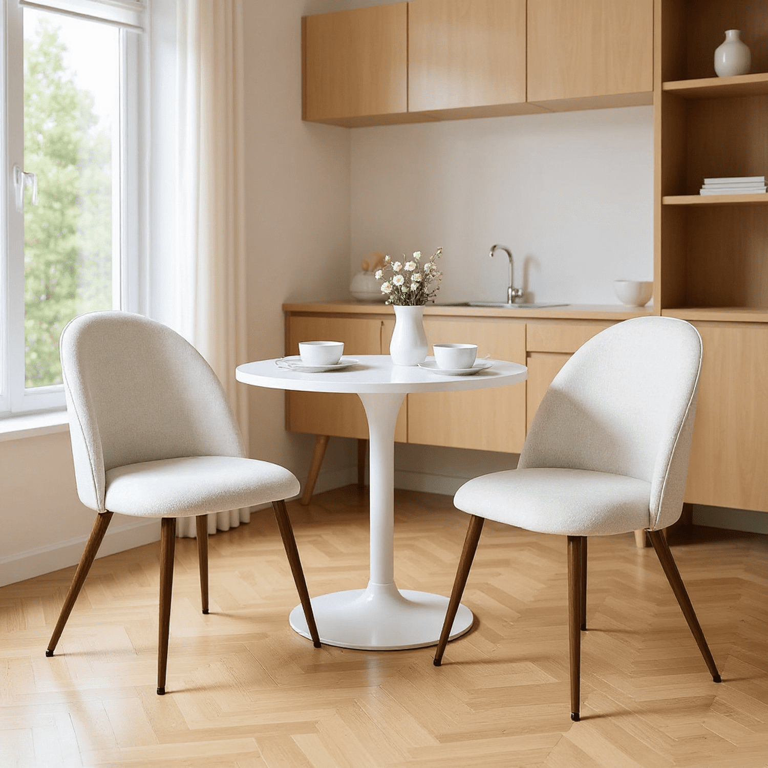 Click here for Homy Casa Set Of 2 Modern Upholstered Accent Chair... prices