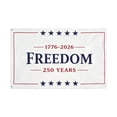 250 Anniversary Flag 35x59 Inch Large 1776-2026 Patriotic Commemorative ...