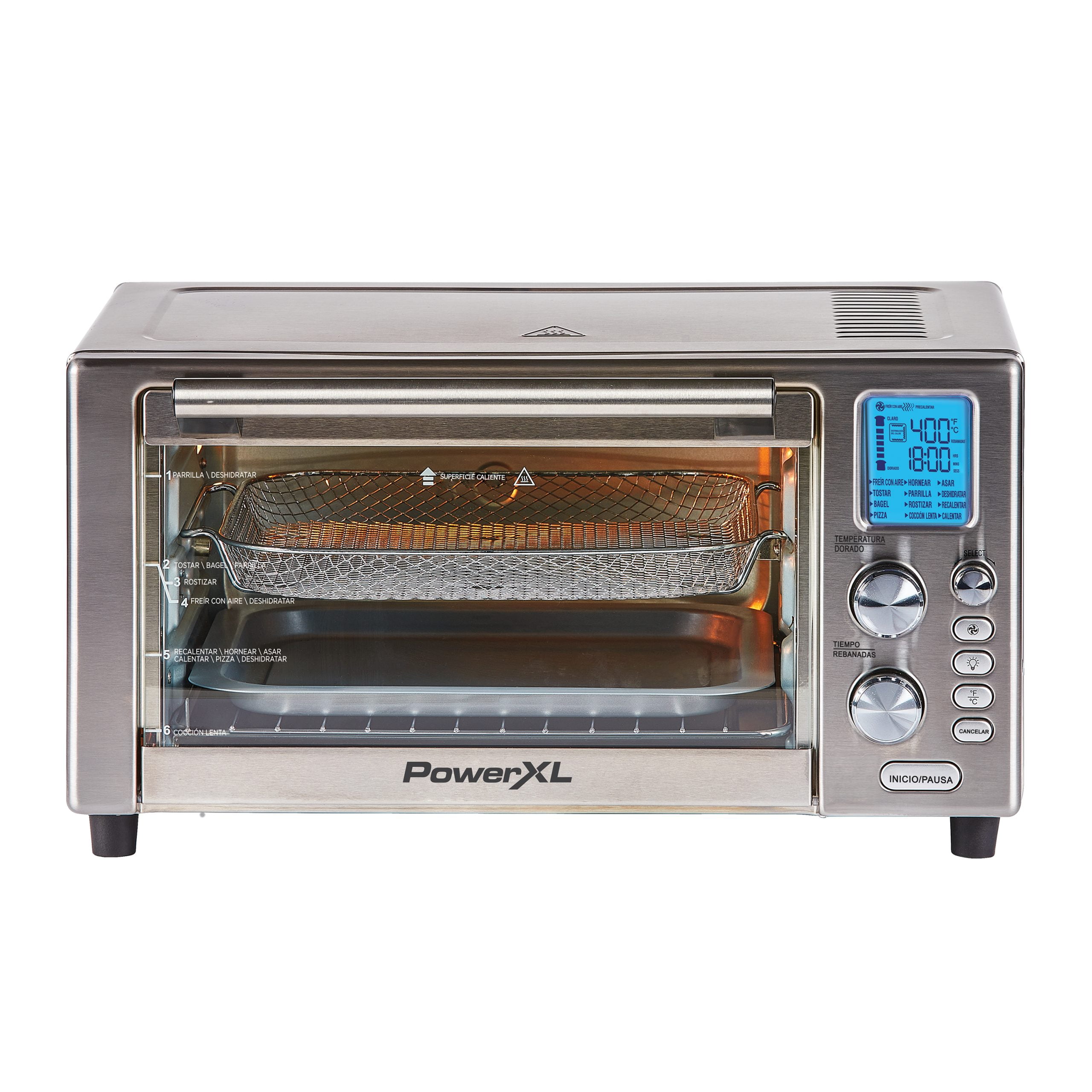 Horno y freidora de aire PowerXL S-AFO-001-LA 360° | Bodega Aurrera en ...