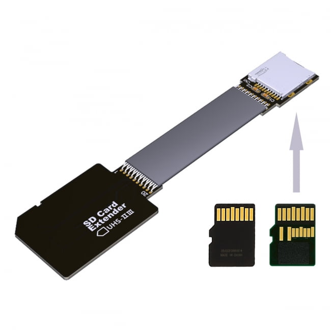 Xiwai Cable SD Male Extender to TF Micro Card Female Extension Cable ...