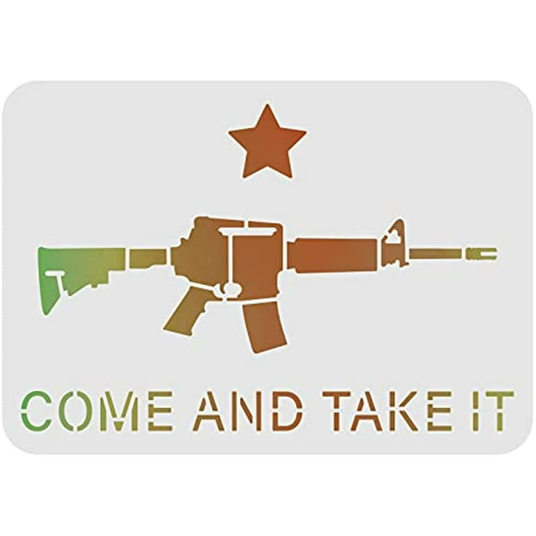 Machine Gun Stencils