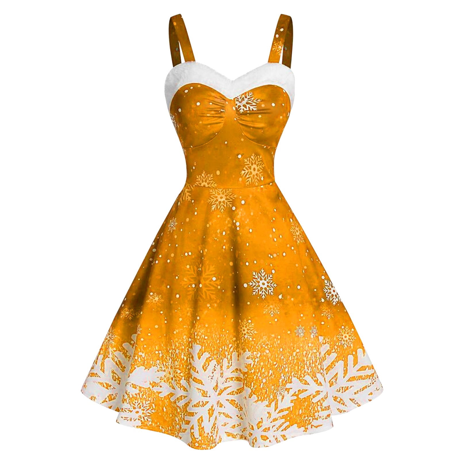 Click here for Fankiway Women Vintage Christmas Color Snowflake P... prices