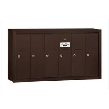 Salsbury Industries 3507SSU Vertical Mailbox - 7 Doors - Sandstone ...